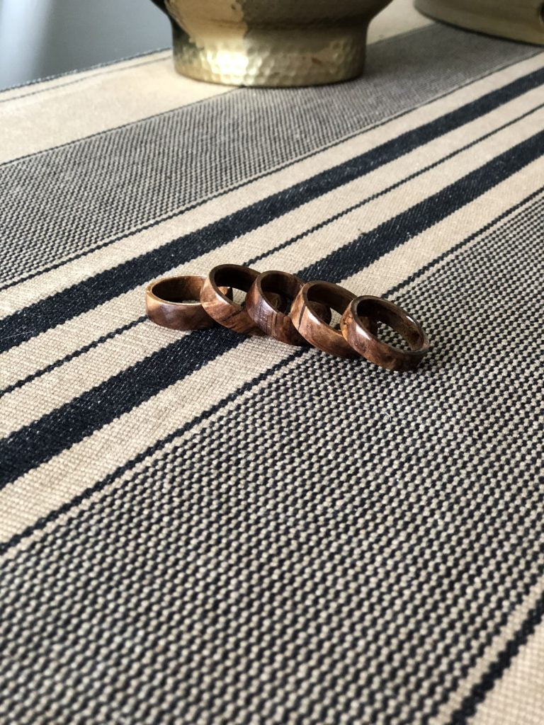 Puisia Sormuksia - LEV Wood Design